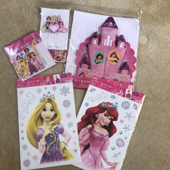 Disney | Party Supplies | New Disney Birthday Princess Party Pack ...